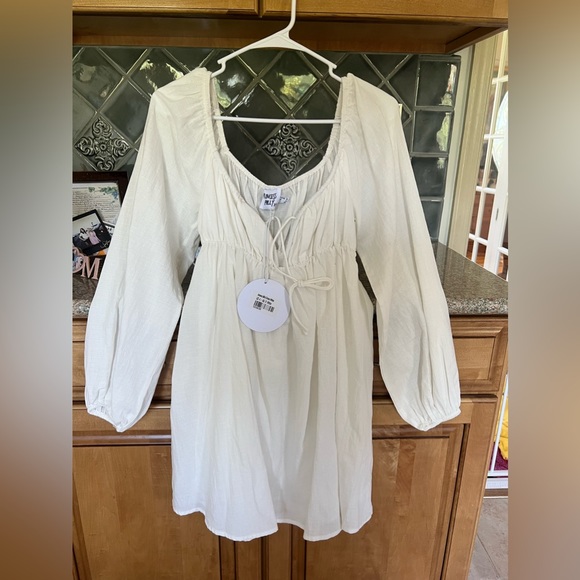 Princess Polly | Dresses | Princess Polly Amora Mini Dress White | Poshmark